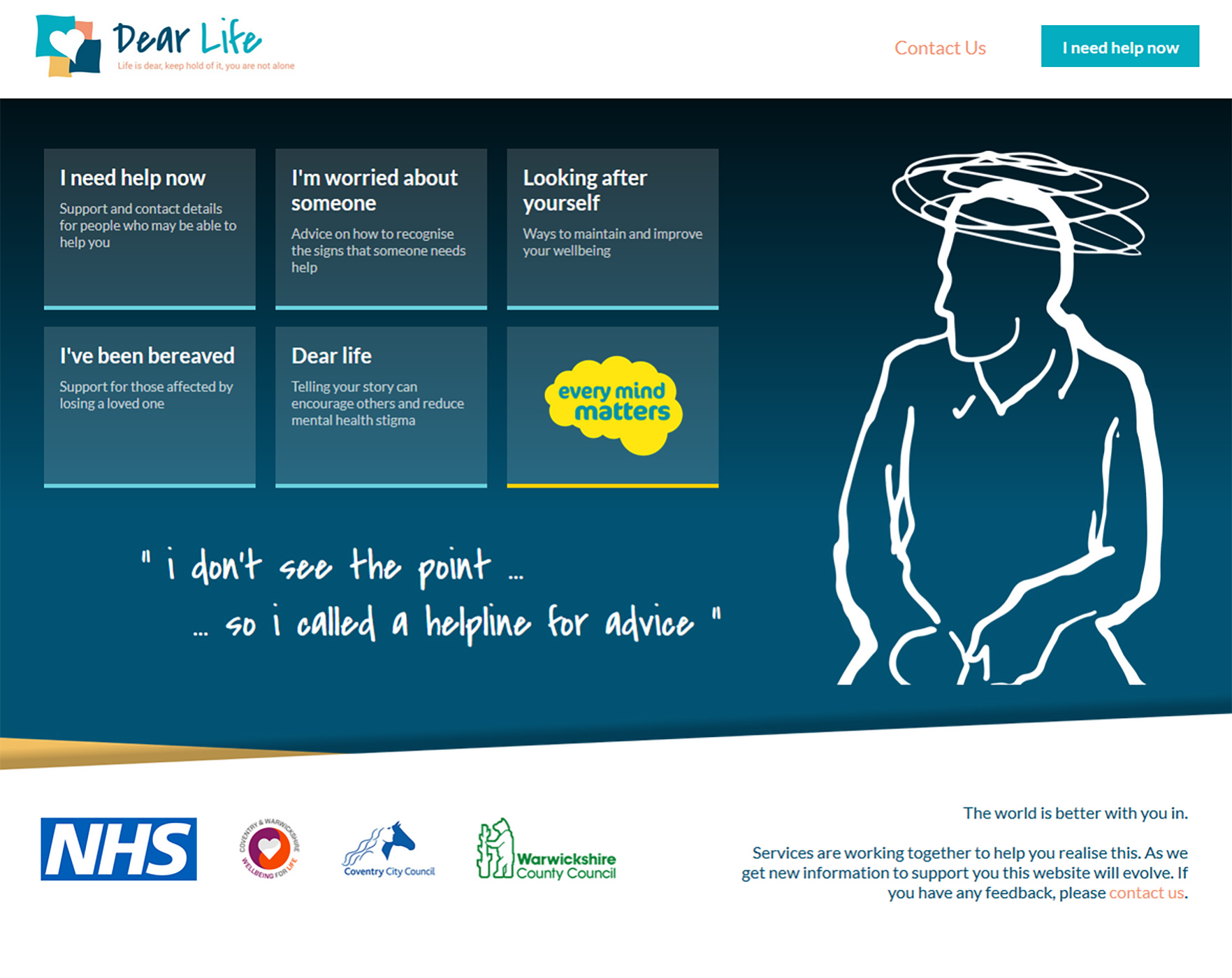 Dear Life : I need help now